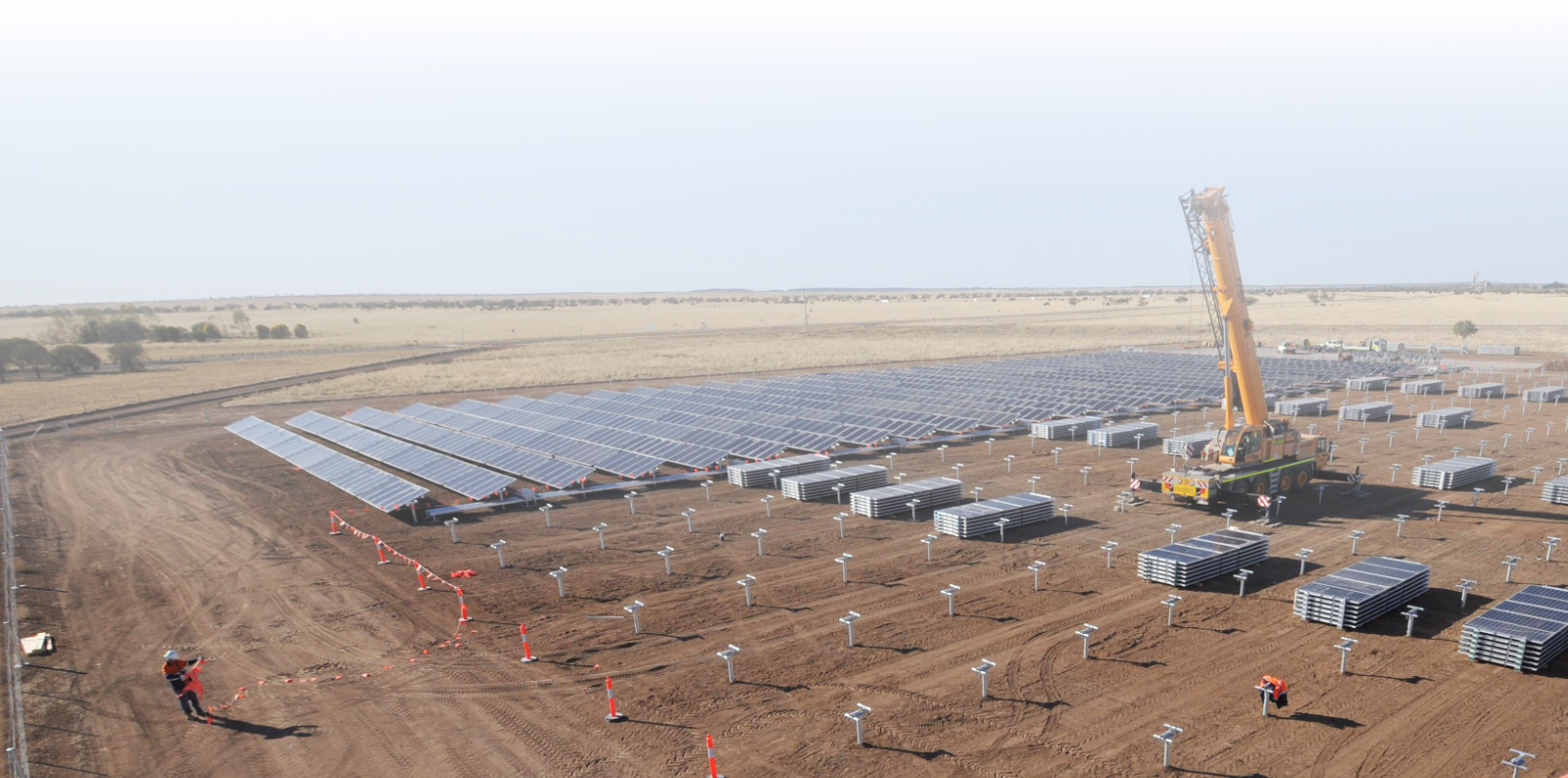 Solar Construction - Drone services - Solar industry in Minnesota